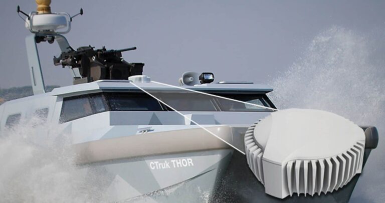 GAJT-710MS Anti-Jam Antenna - GNSS anti-jam protection for ships and boats
