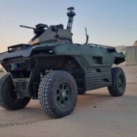 New Multi-Mission Unmanned Land Vehicle Unveiled by IAI - Defense ...