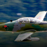 Republic of Korea Air Force KA-1 Trainer Aircraft Receive Cockpit ...