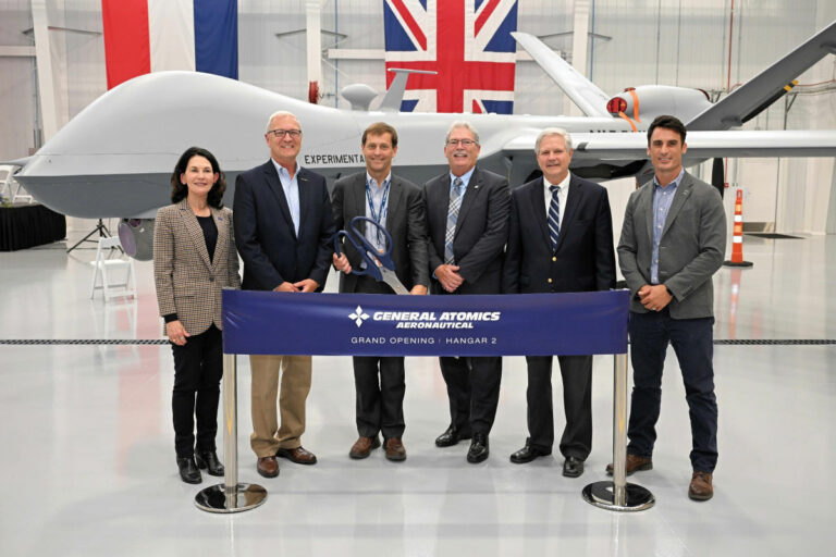 GA-ASI Opens New Hangar for International Crew Training & Aircraft ...