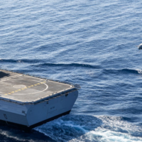 Unmanned Reconnaissance Helicopter Tested at Sea from French Navy ...