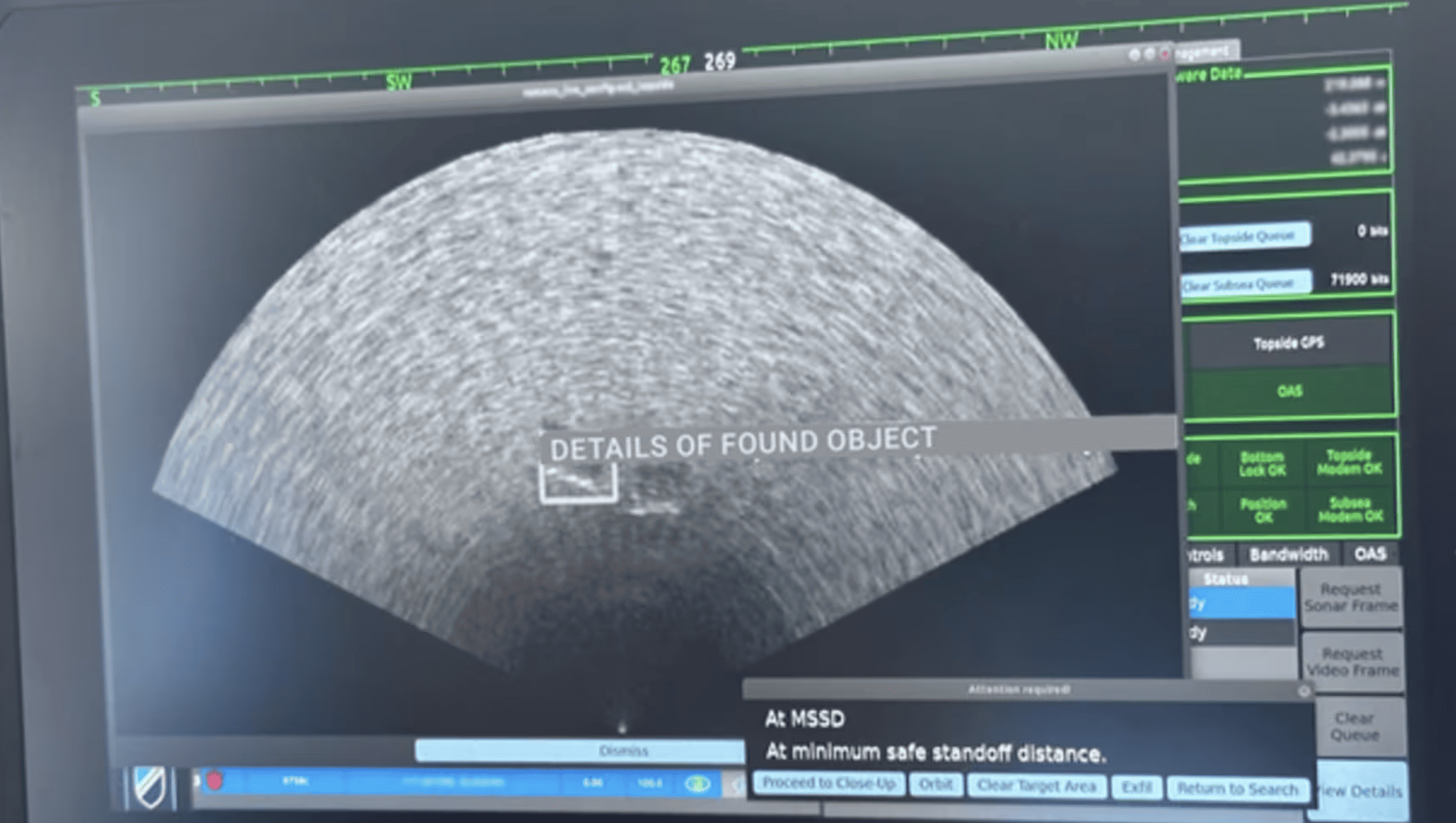 Greensea IQ Demonstrates Autonomous EOD Mission - Defense Advancement