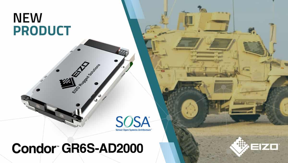 EIZO Introduces New GPGPU Card for Real-Time Video & AI Processing - Defense Advancement