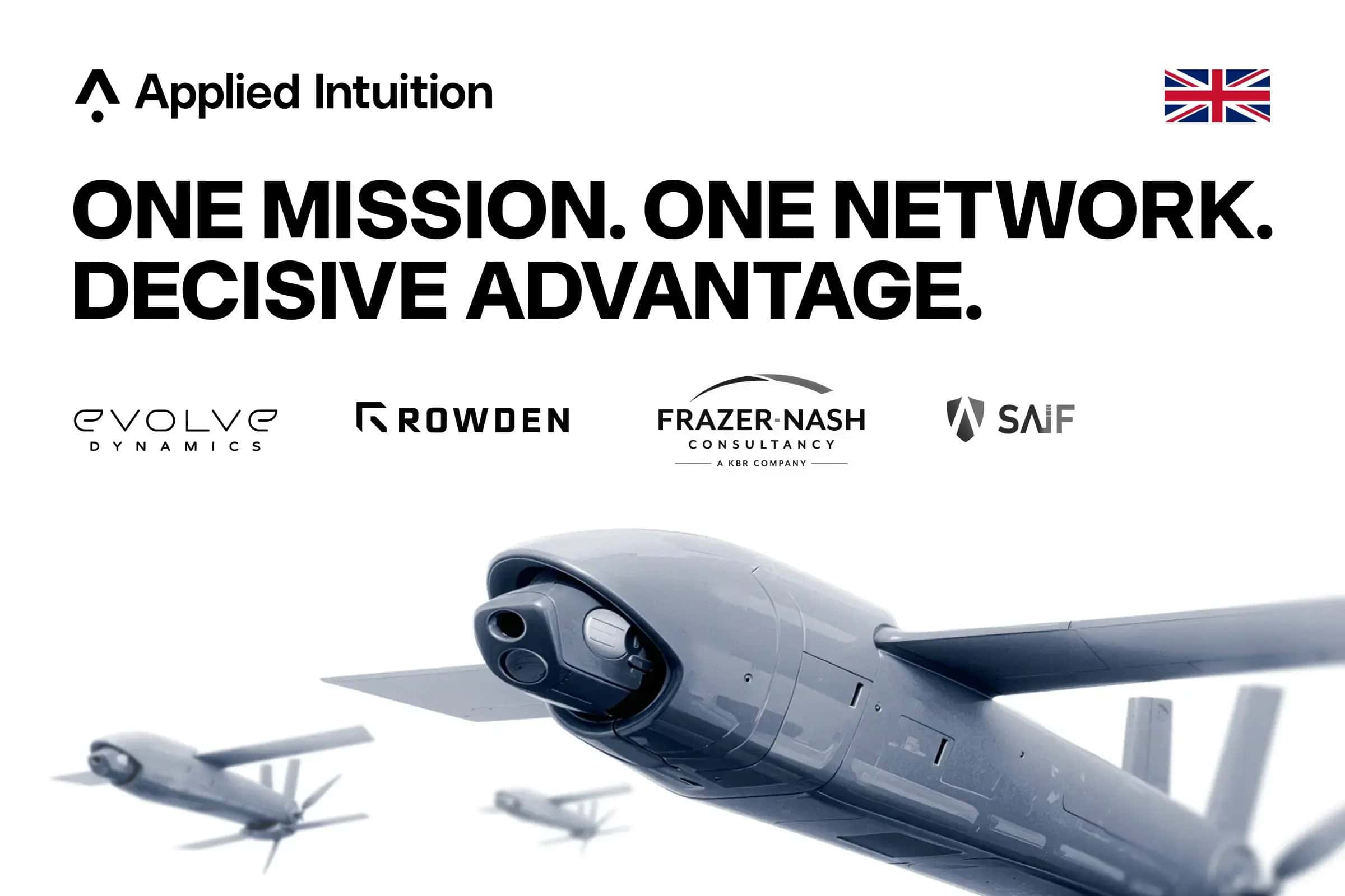 Applied Intuition UK to Lead Dstl Consortium for Advanced Drone Swarm ...