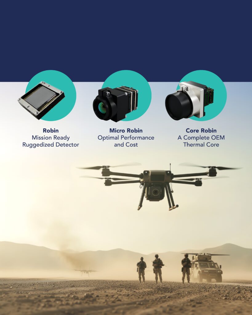Robin 12µm LWIR Detectors Deliver 7ms Thermal Response - Defense ...