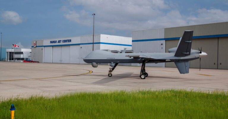 MQ-9 Flight Operations Shifted to Fargo International Airport - Defense ...